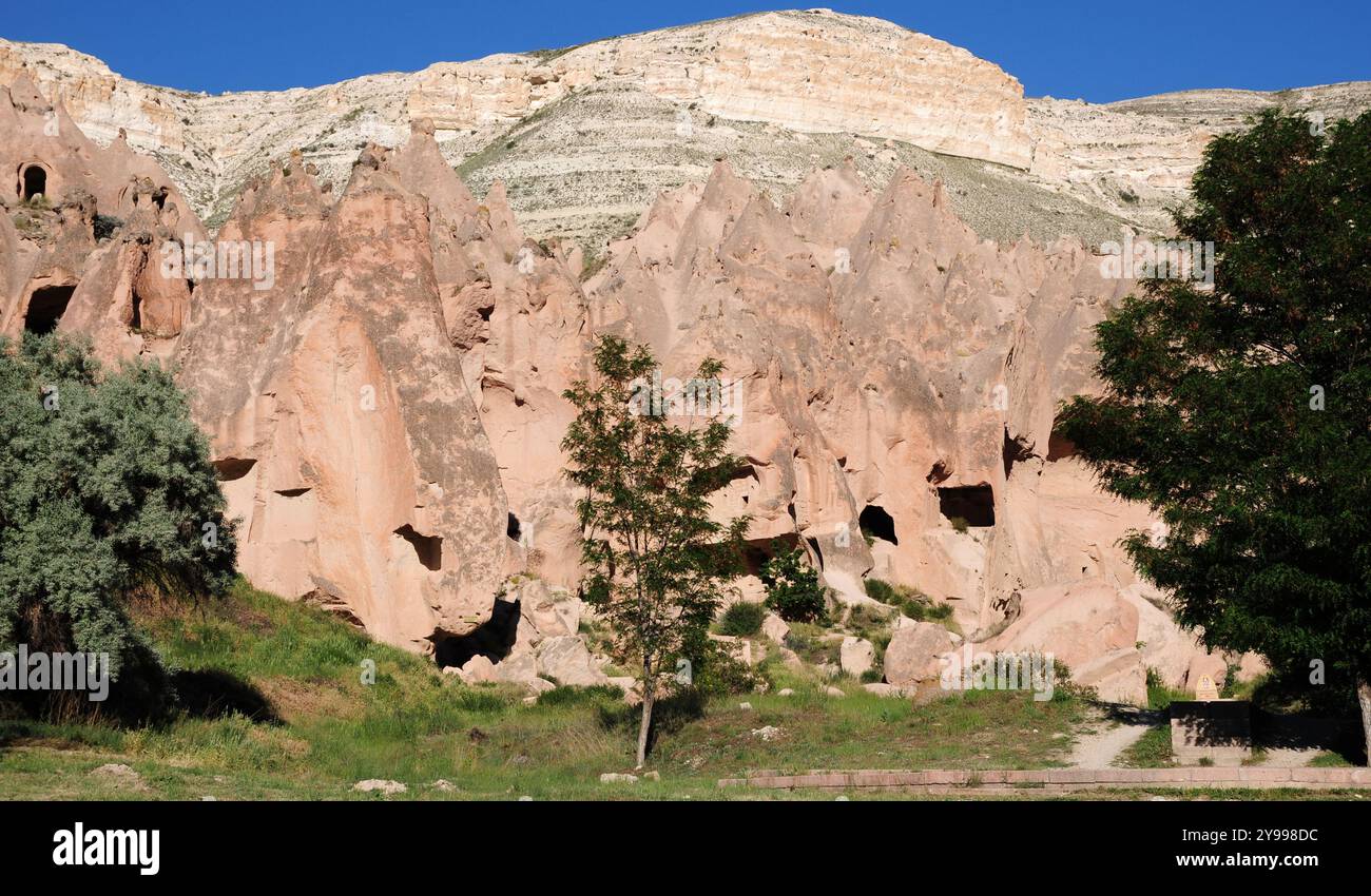 Zelve Valley is in Cappadocia, Turkey Stock Photo - Alamy