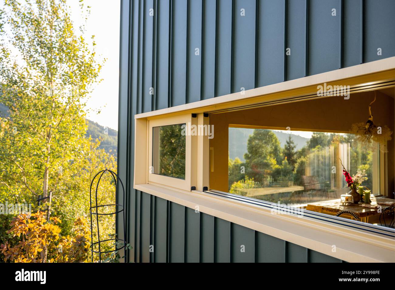 Open Window with Nature View Stock Photo - Alamy