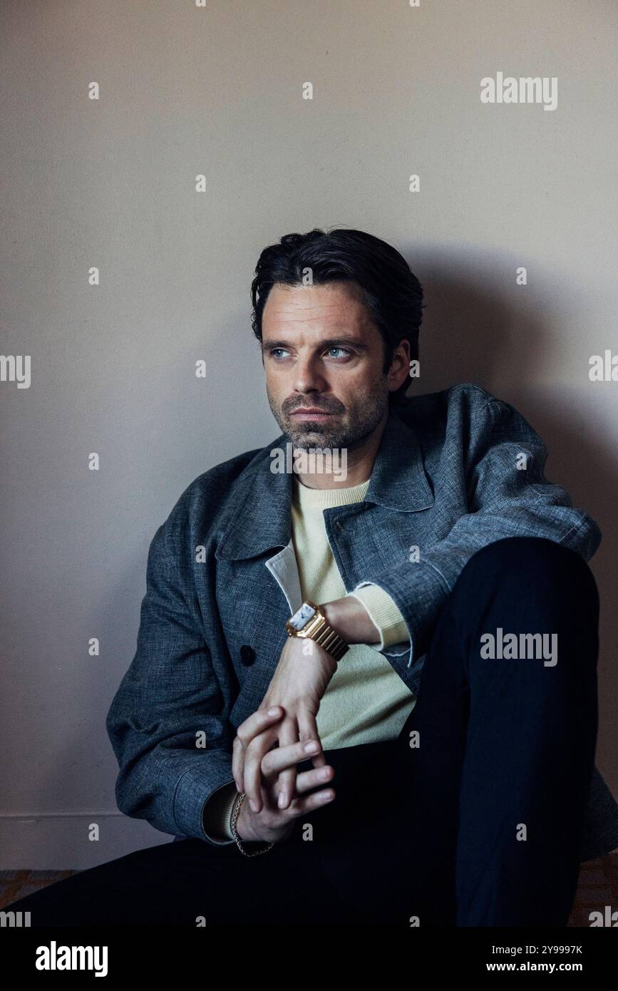 Sebastian Stan poses for a portrait to promote the film "The Apprentice ...