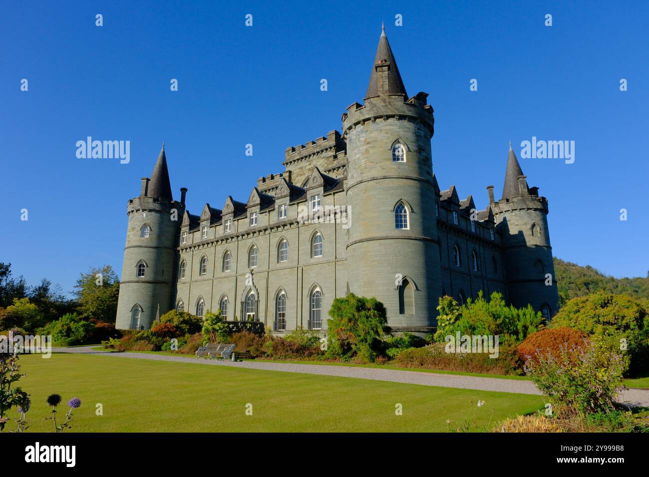 Inveraray Castle in Argyll and Bute, Scotland, UK Stock Photo - Alamy