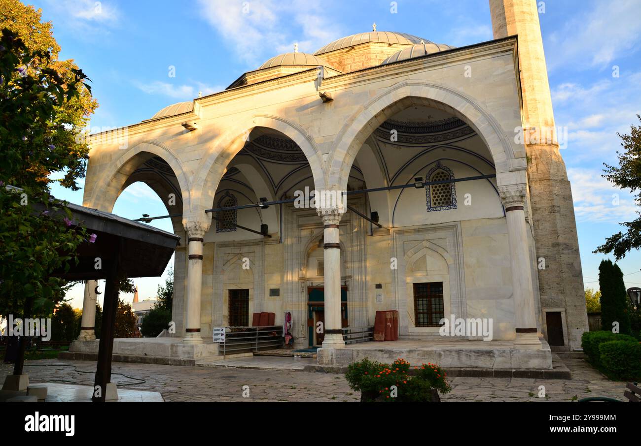 The Historic Mustafa Pasha Mosque in Skopje, North Macedonia was built ...
