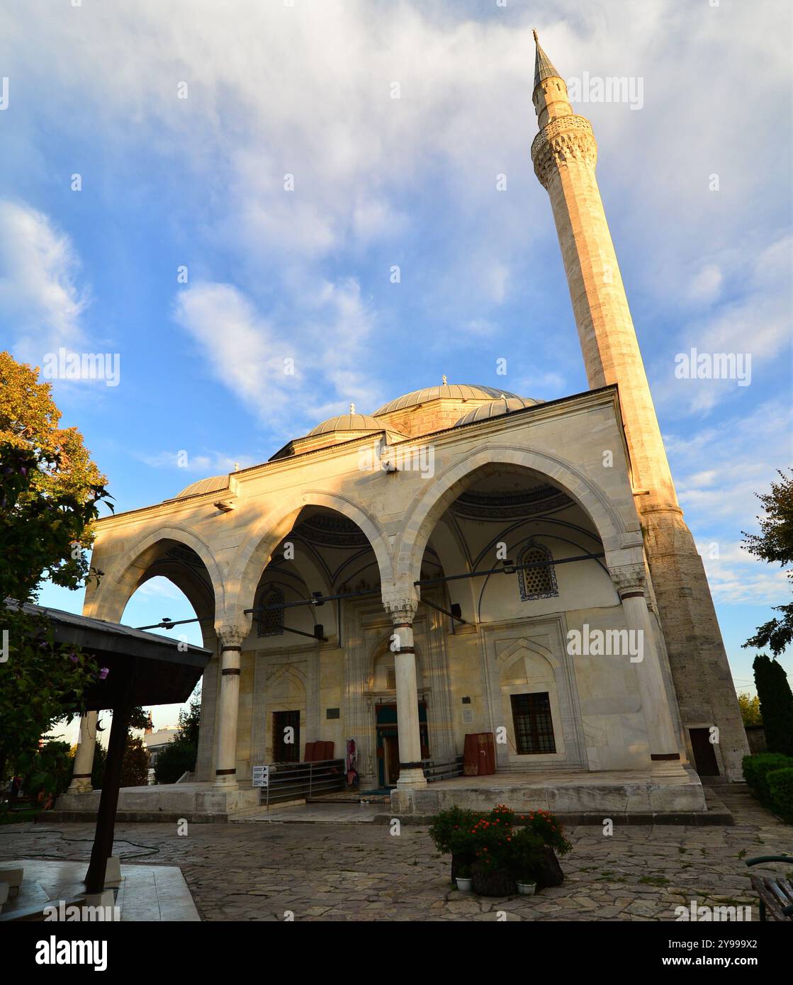 The Historic Mustafa Pasha Mosque in Skopje, North Macedonia was built ...