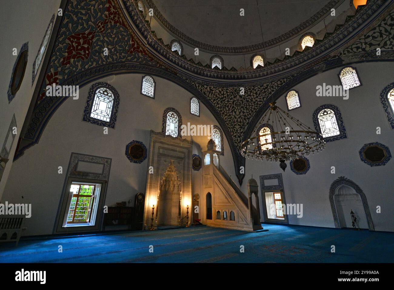 The Historic Mustafa Pasha Mosque in Skopje, North Macedonia was built ...