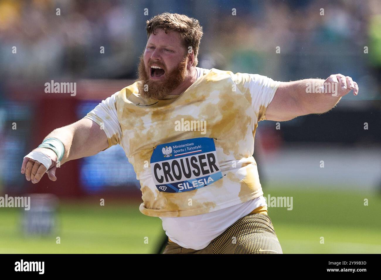 The Silesian Stadium, Chorzow, Poland. 25th Aug, 2024. Diamond League ...