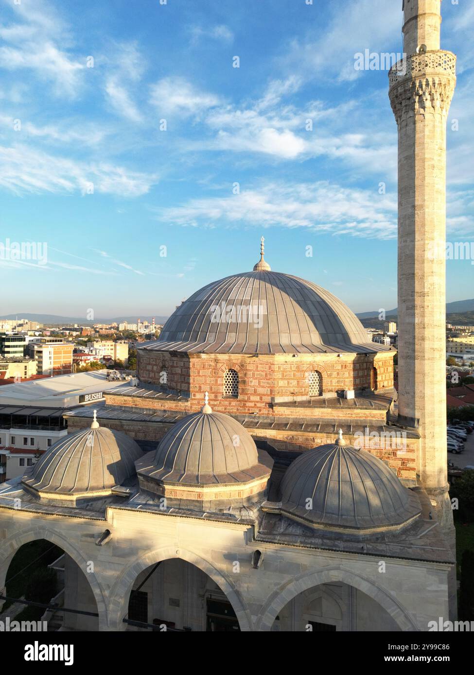 The Historic Mustafa Pasha Mosque in Skopje, North Macedonia was built ...