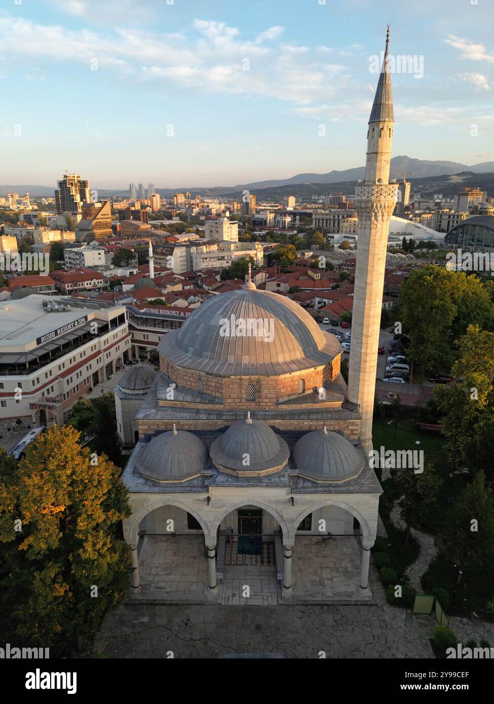 The Historic Mustafa Pasha Mosque in Skopje, North Macedonia was built ...