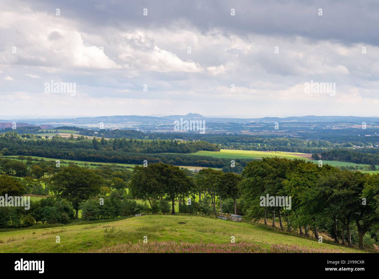 Arthur's Seat, an extinct volcano near Edinburgh, is seen from the ...