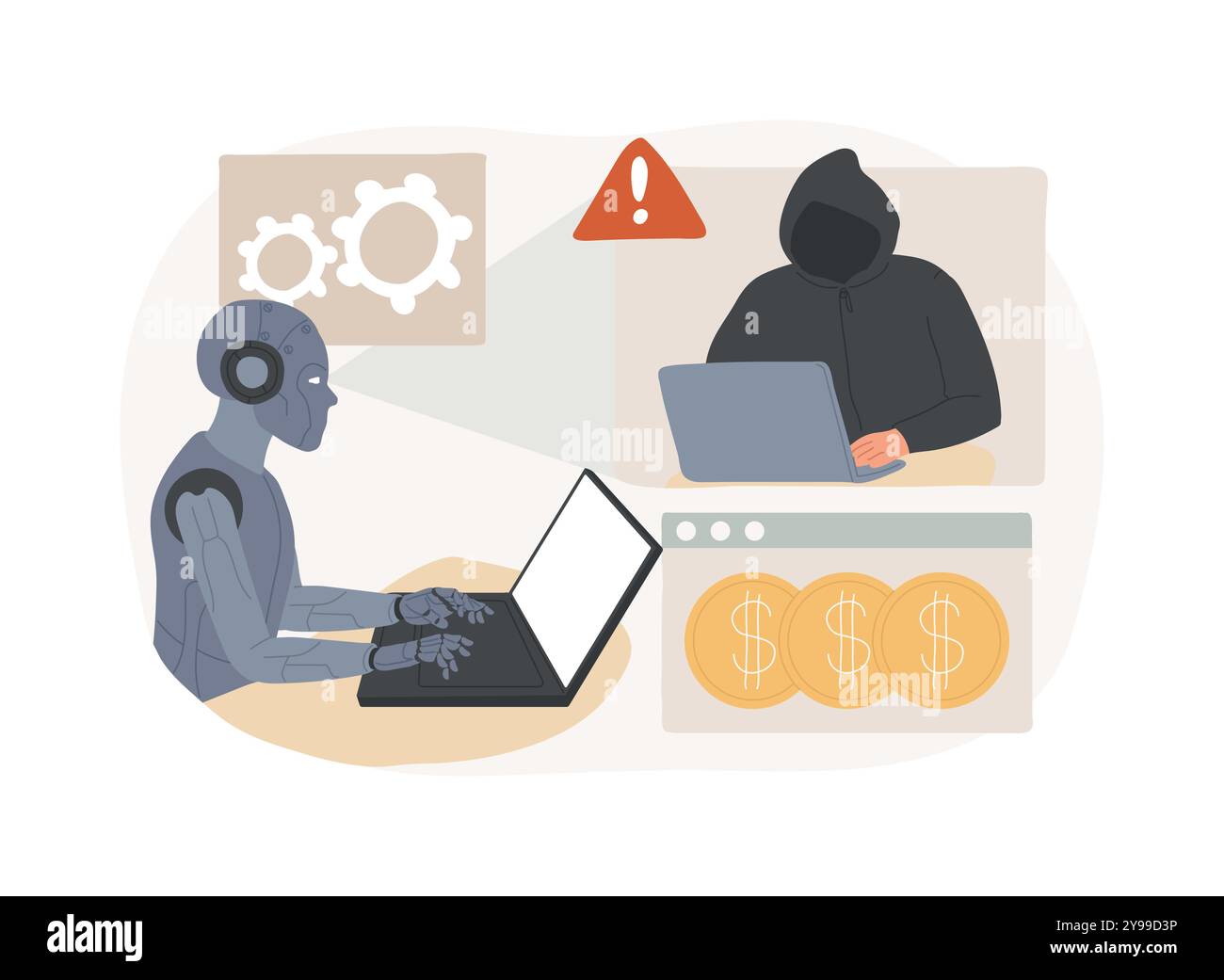 AI-Powered Fraud Detection abstract concept vector illustration Stock Vector Image & Art - Alamy