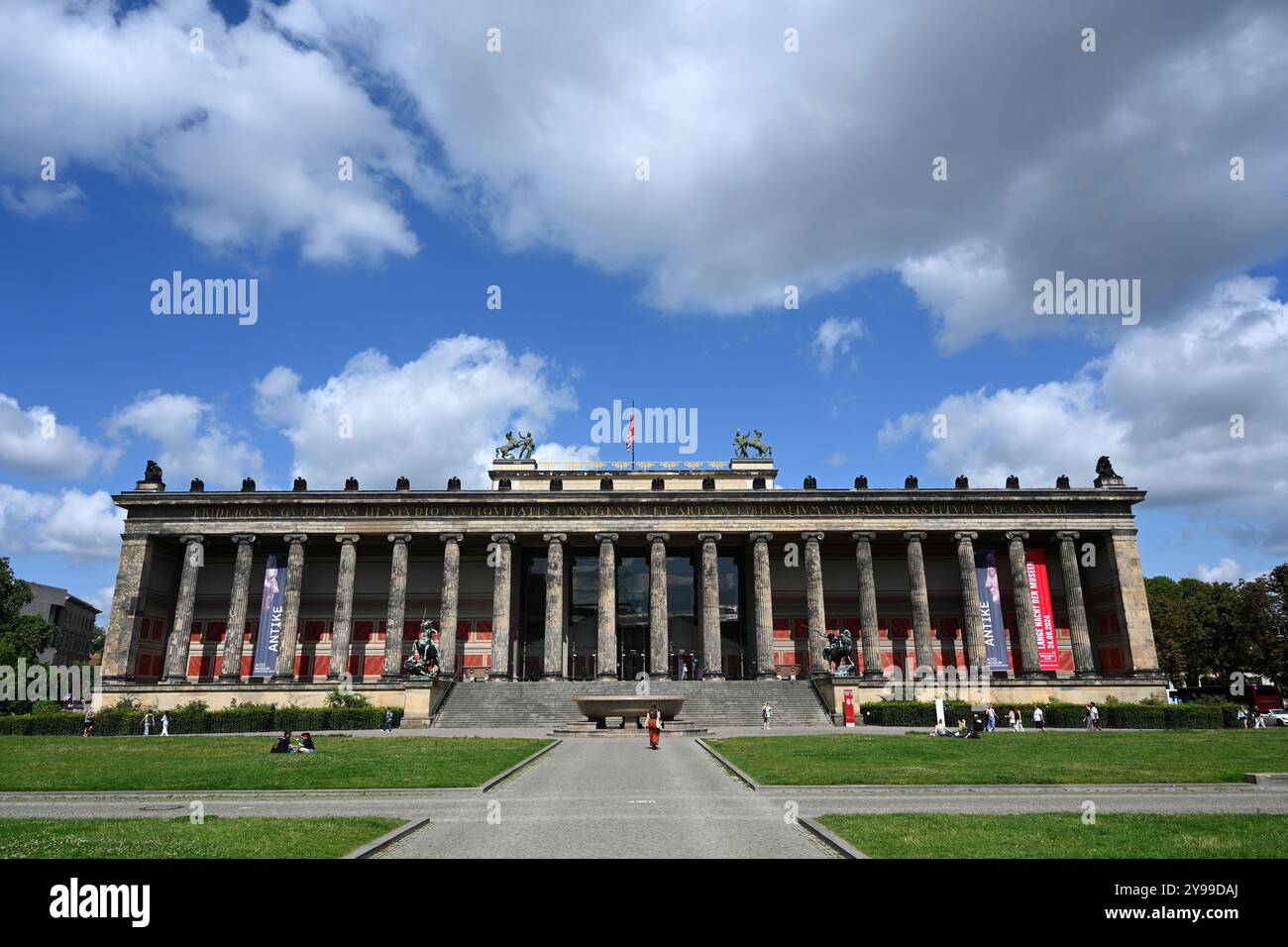 Berlin, Germany - August 3, 2024: The Altes Museum (Old Museum) is a ...