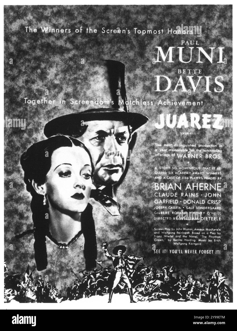 Bette Davis Poster Bette Davis Movie Poster Usa Black And White Stock