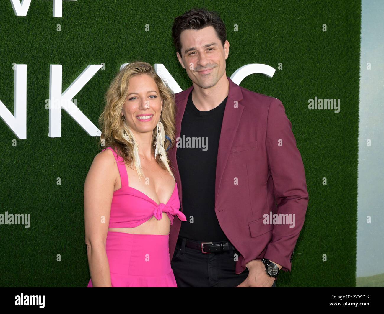 Beverly Hills, California, USA. 08th Oct, 2024. Jamie Wozny and Ryan ...