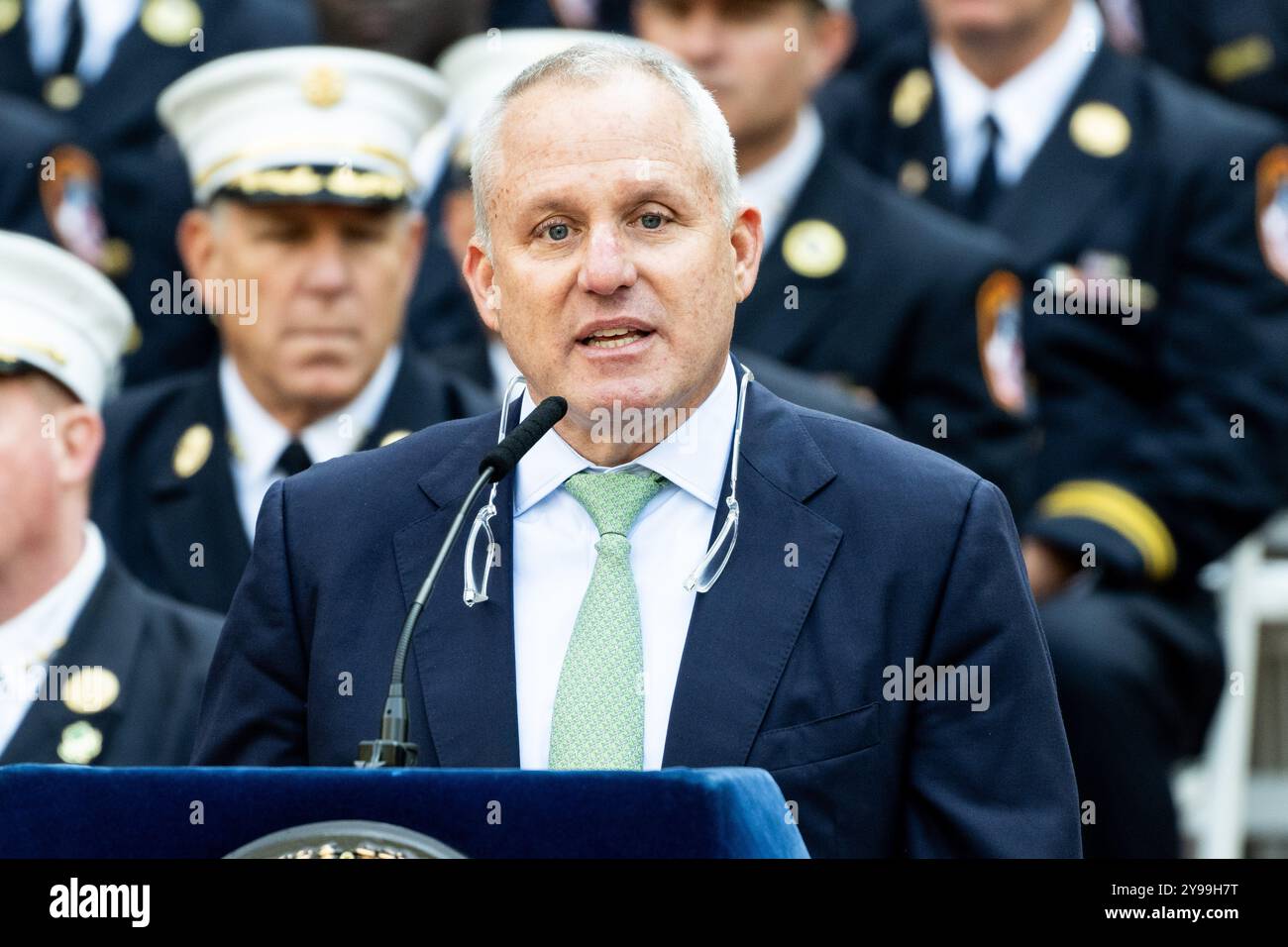 New York City, United States. 09th Oct, 2024. Robert Tucker, NYC Fire ...