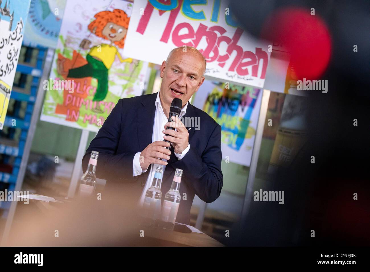 Der Regierende Bürgermeister Kai Wegner während der Vorstellung des Rahmenprogramms für die ...