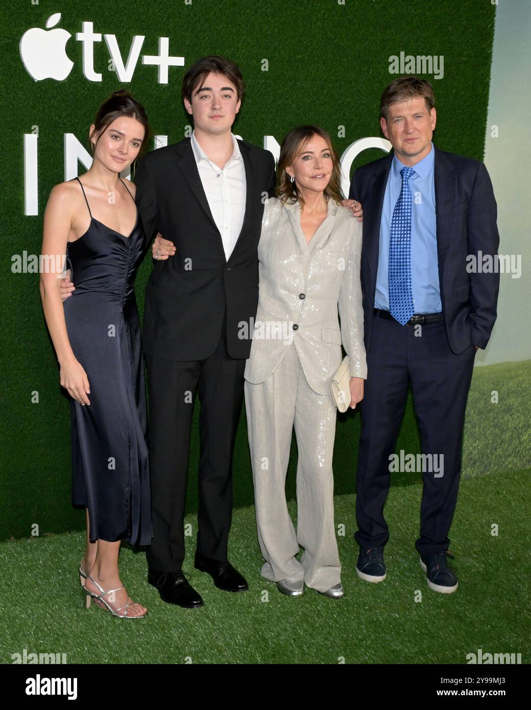 October 8, 2024, West Hollywood, California, USA: (L-R) Charlotte ...