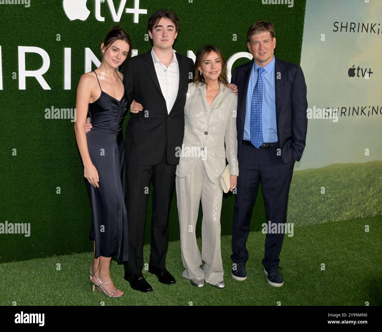 October 8, 2024, West Hollywood, California, USA: (L-R) Charlotte ...