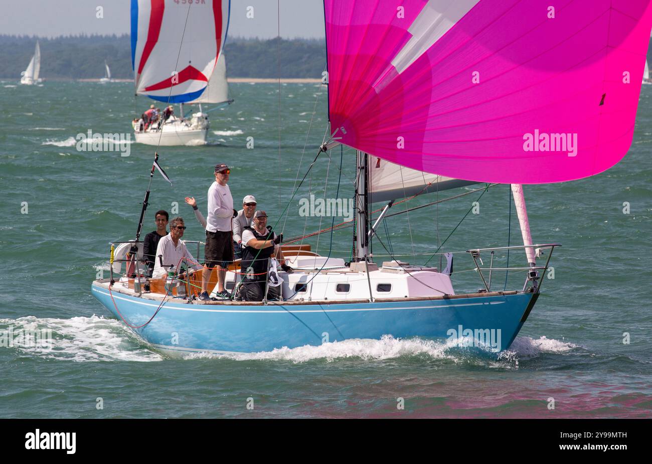 Contessa 32 yachts racing in Cowes Week 2024 Stock Photo - Alamy