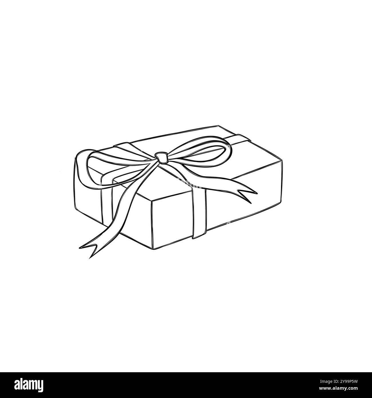 Hand card gift box Black and White Stock Photos & Images - Alamy