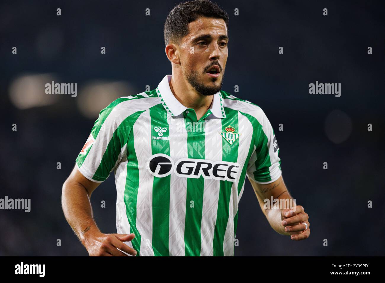Pablo Fornals during LaLiga EASPORTS game between teams of Real Betis Balompie and RCD Mallorca ...