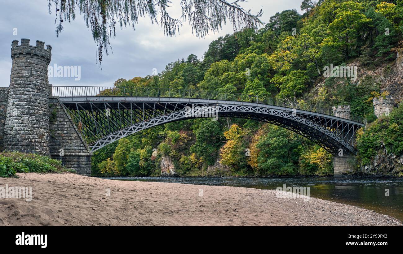 Craigellachie Bridge Scotland Stock Photo - Alamy