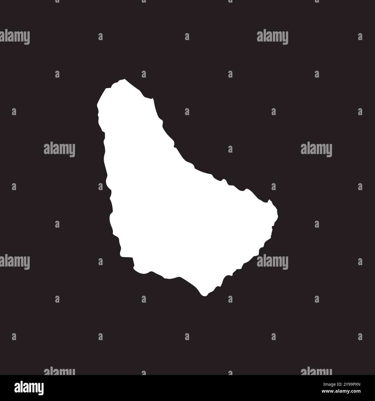 Barbados Map Icon Illustration Element Design Stock Vector Image & Art ...
