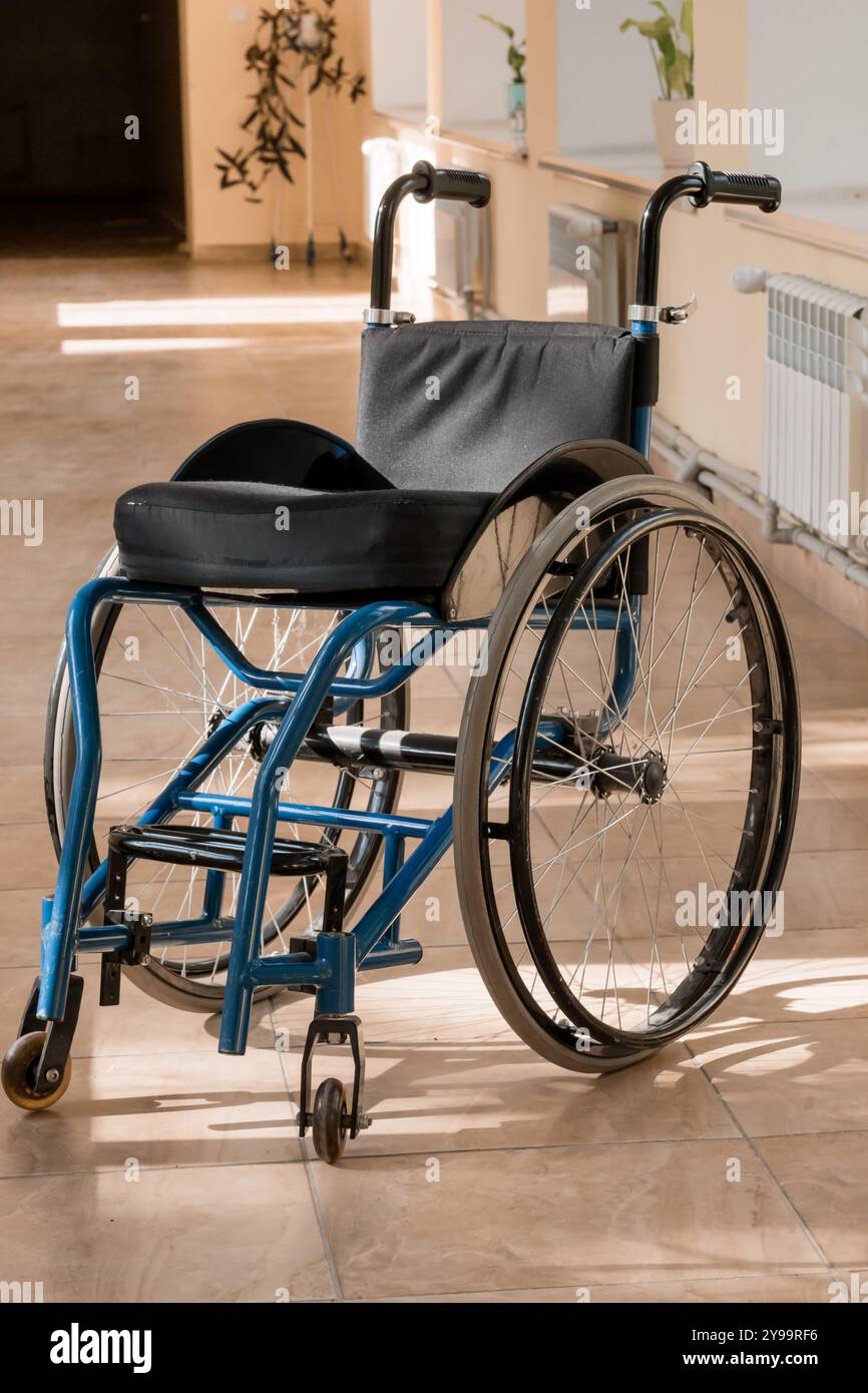 A Stylishly Designed Modern Wheelchair in a Bright Sunlit Room Stock ...