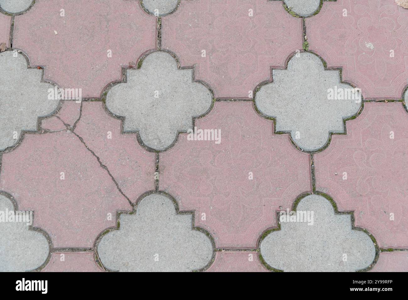 Elegant Pavement Design with Intricate Patterns and Subtle Textures ...