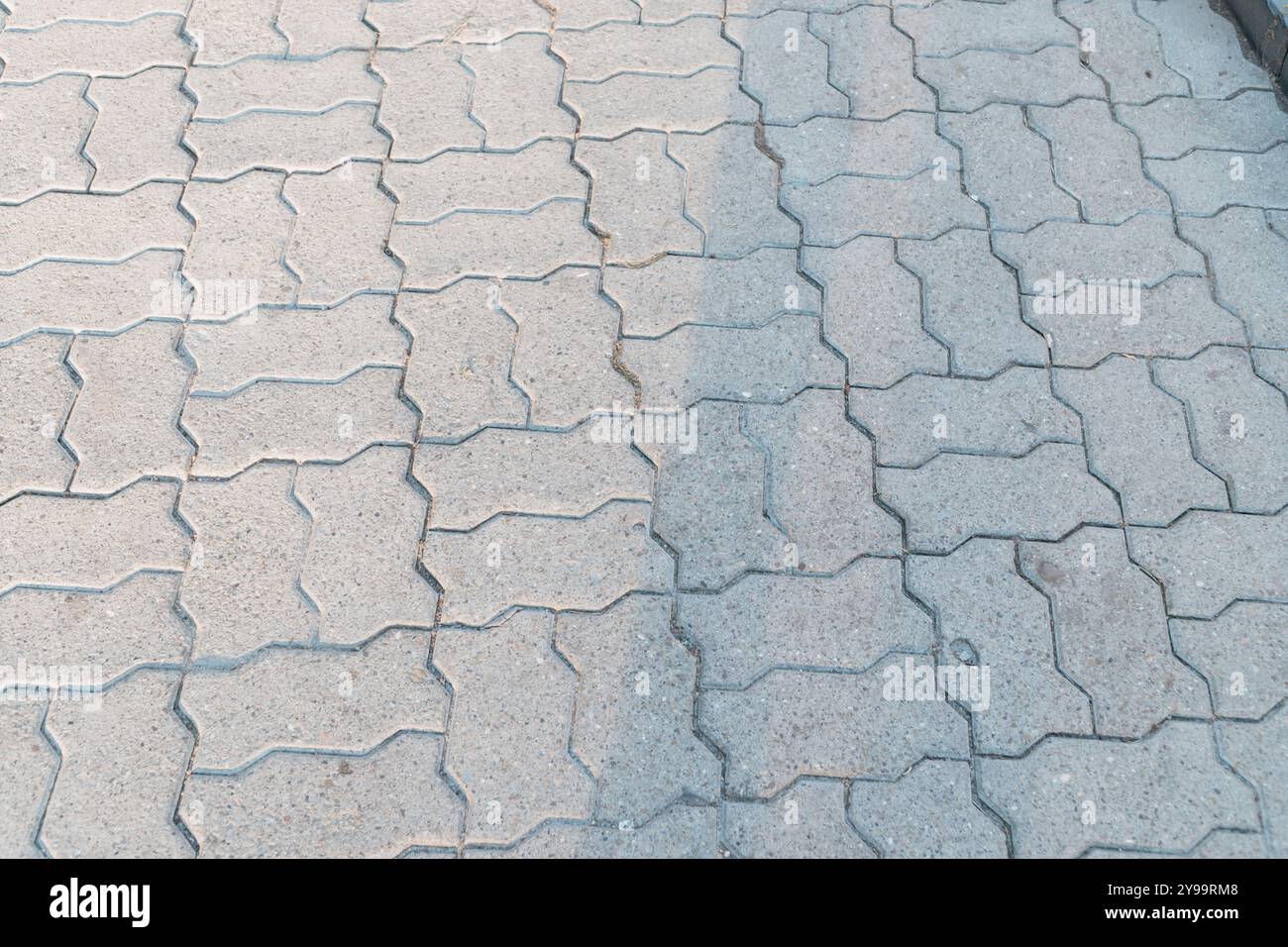 Textured Paving Stones with Light and Shadow Contrast Stock Photo - Alamy
