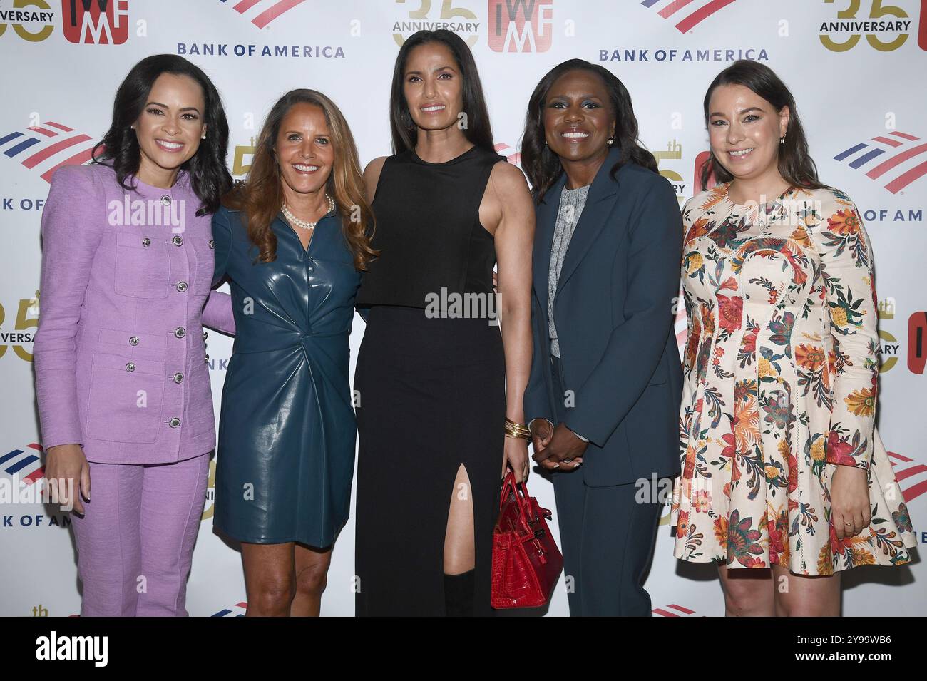 New York, USA. 09th Oct, 2024. (L-R) Linsey Davis, Suzanne Malveaux ...
