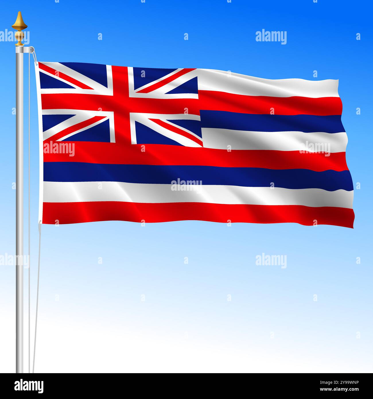 Hawaii flag historical Stock Vector Images - Alamy