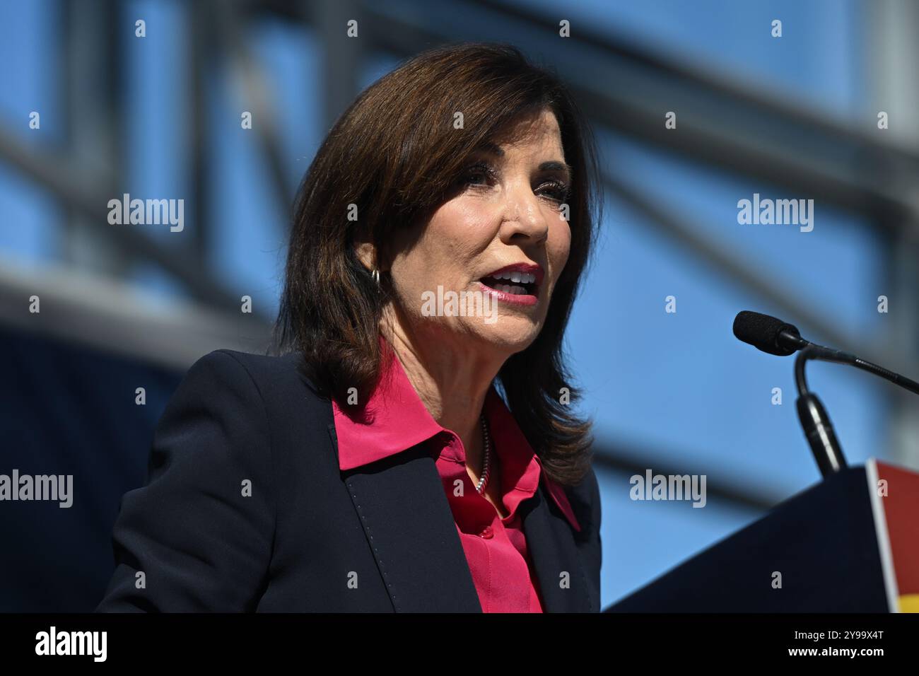 Governor Kathy Hochul signs gun safety legislation at the Javits Center ...