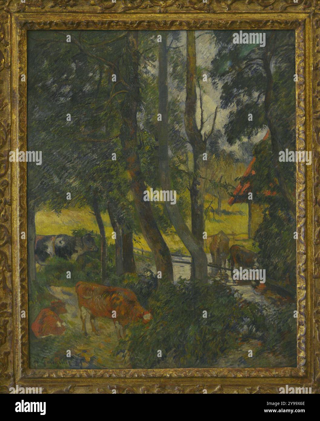 Paul Gauguin (Eugène Henri Paul Gauguin) (1848-1903). French painter ...