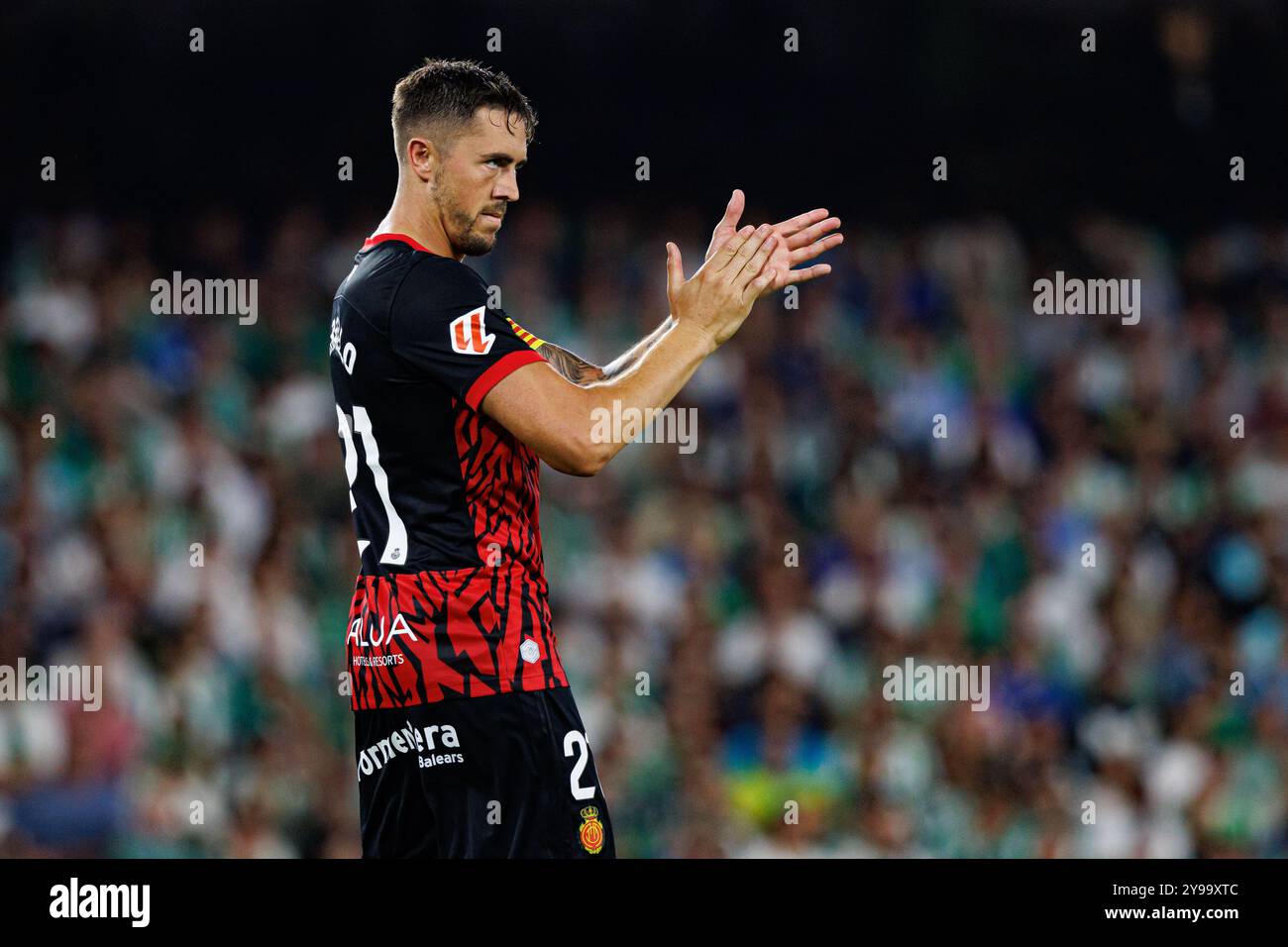 Robert Navarro during LaLiga EASPORTS game between teams of Real Betis ...