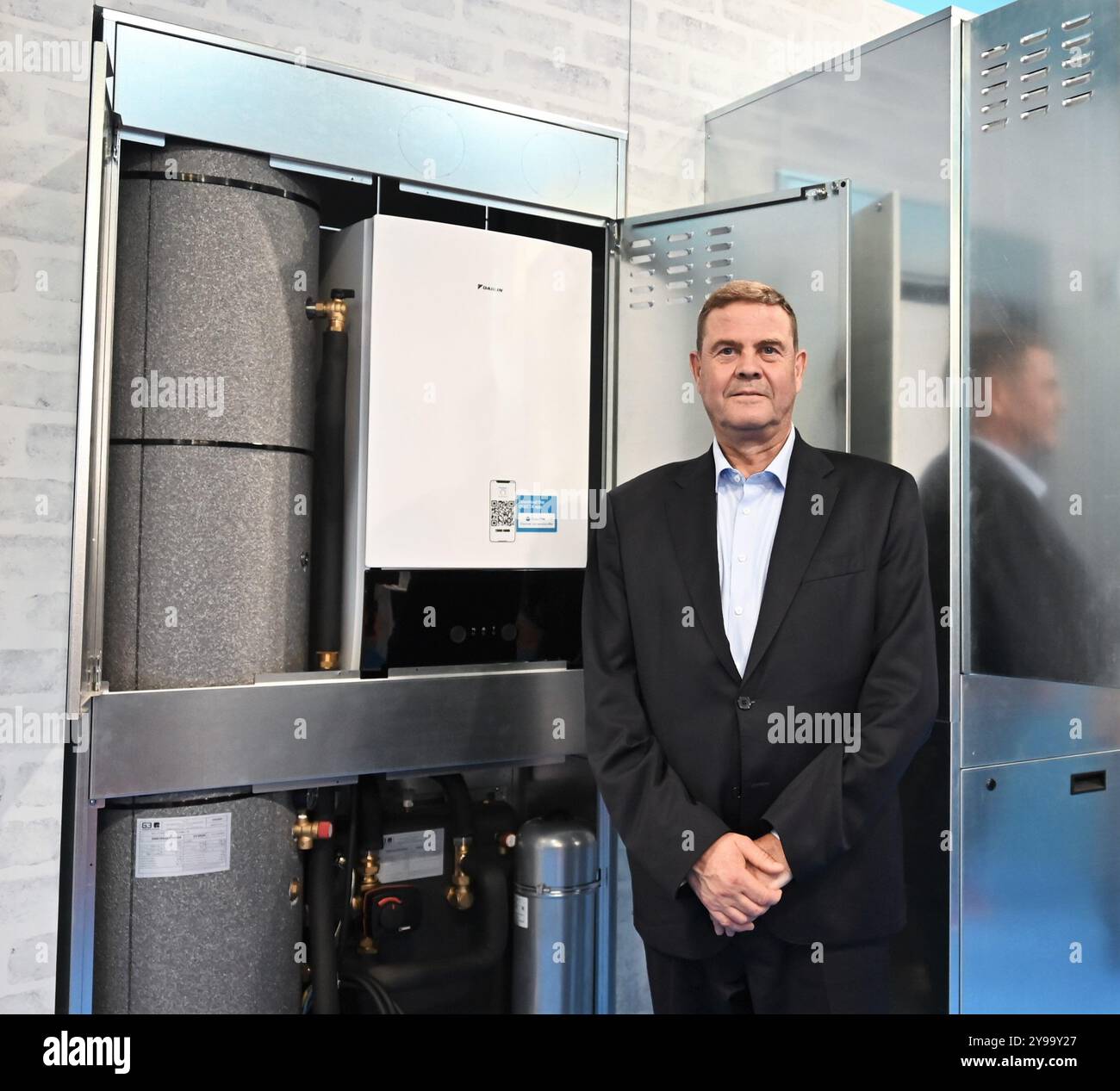 Bologna, Italy SAIE The Construction Fair 2024 Geert Vos President and ...