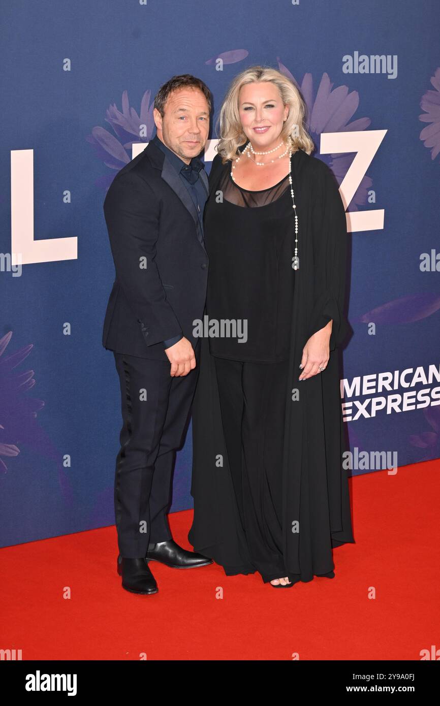 London, UK. 9th Oct, 2024. Stephen Graham and Hannah Walters at the BFI ...