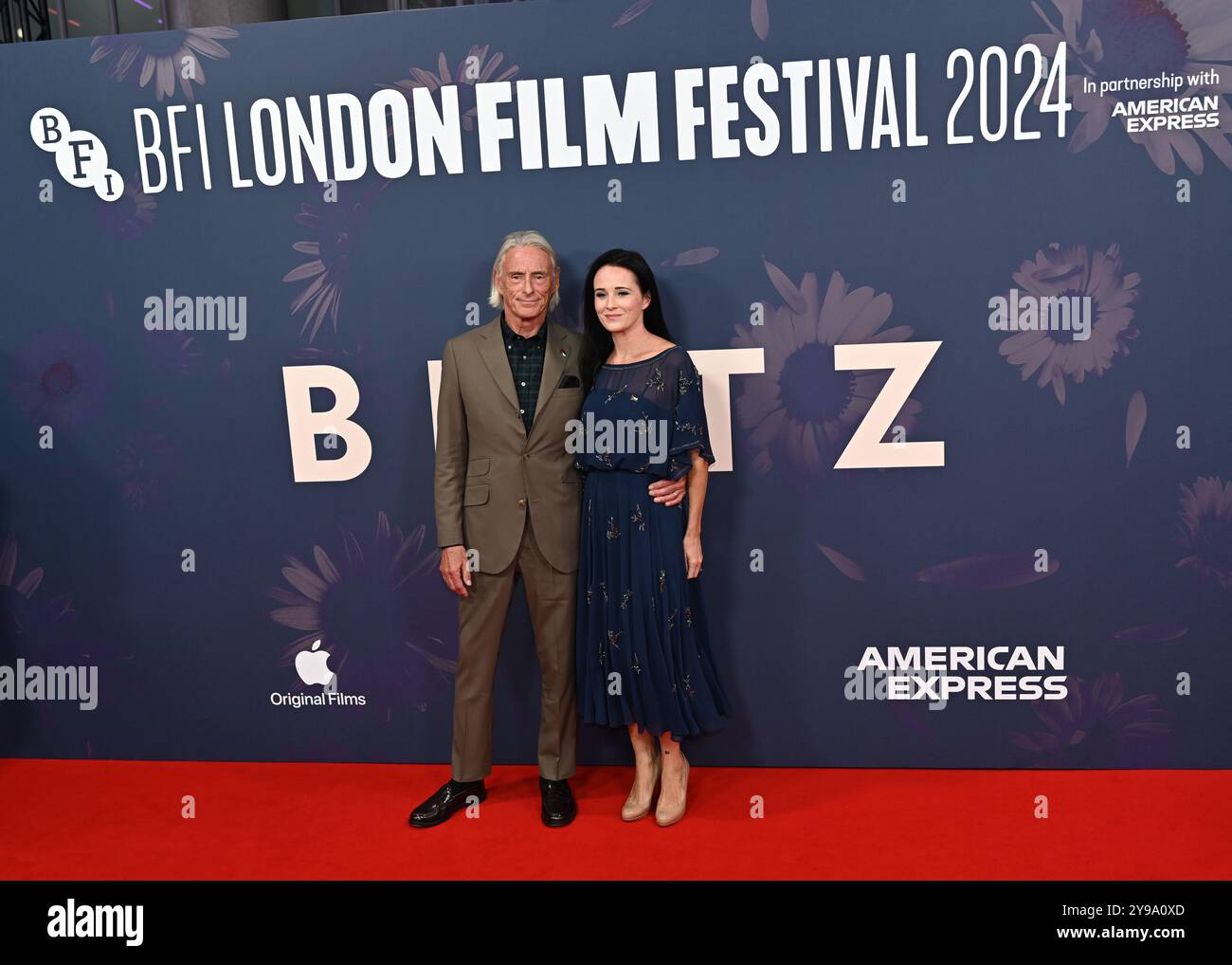 LONDON, UK. 9th Oct, 2024. Paul Weller and Hannah Weller attends "Blitz ...
