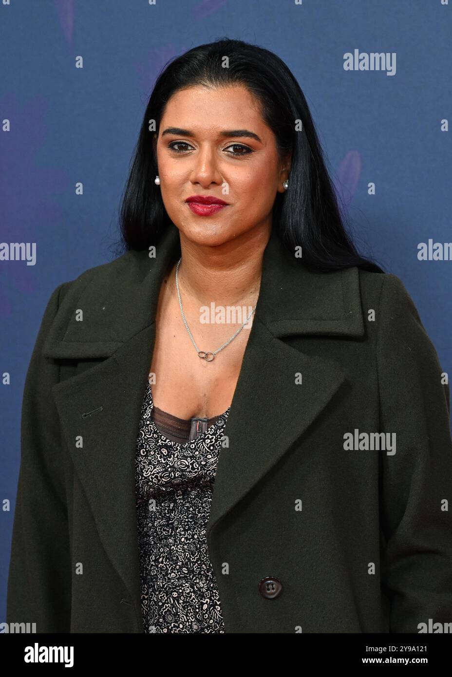 LONDON, UK. 9th Oct, 2024. Sabina Emrit Harper attends "Blitz" World ...