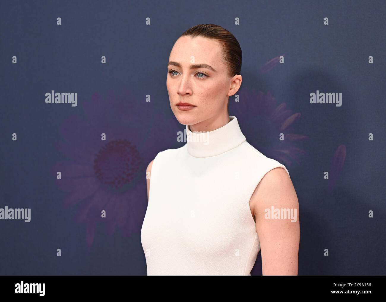 LONDON, UK. 9th Oct, 2024. Saoirse Ronan attends "Blitz" World Premiere ...