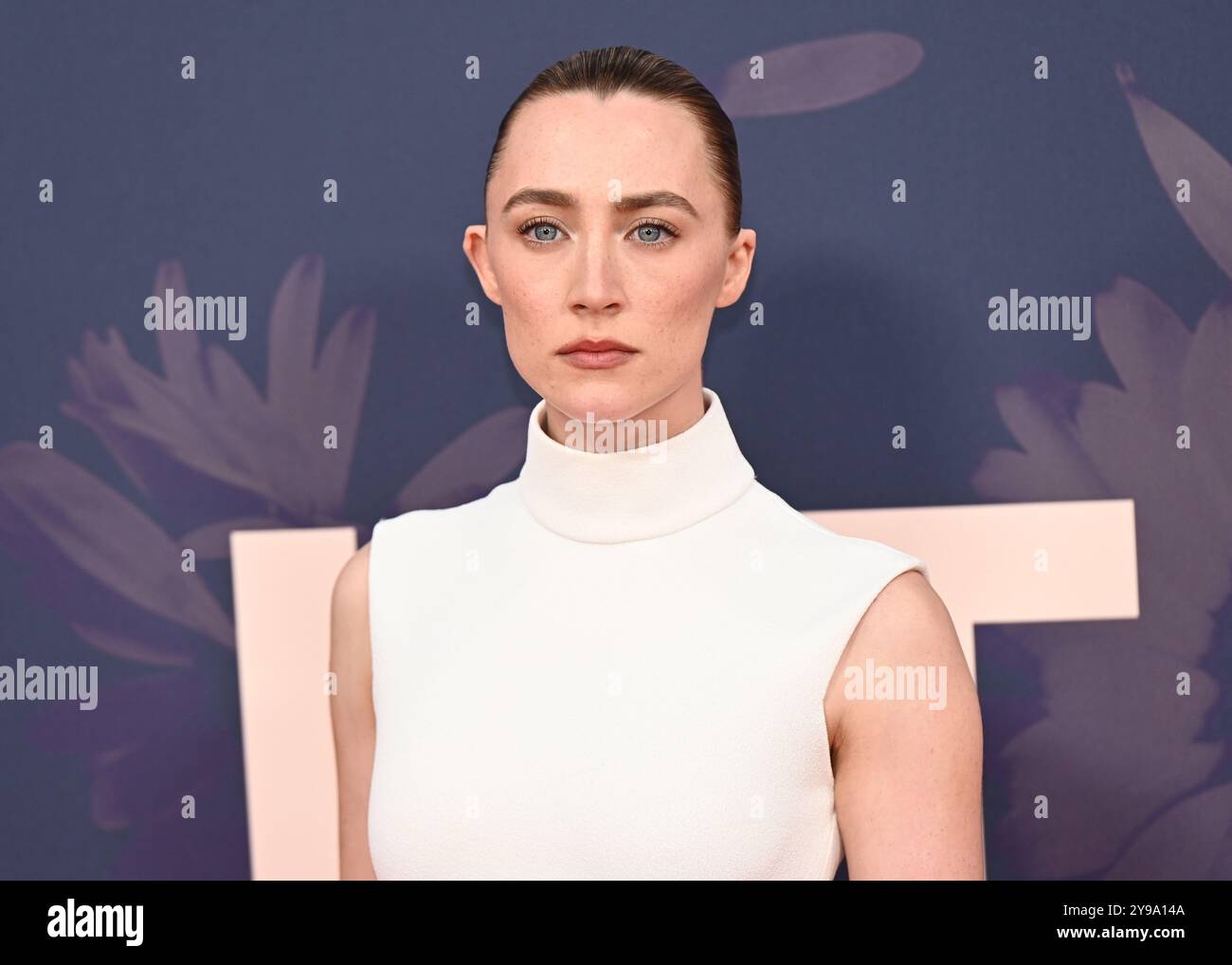 LONDON, UK. 9th Oct, 2024. Saoirse Ronan attends "Blitz" World Premiere ...