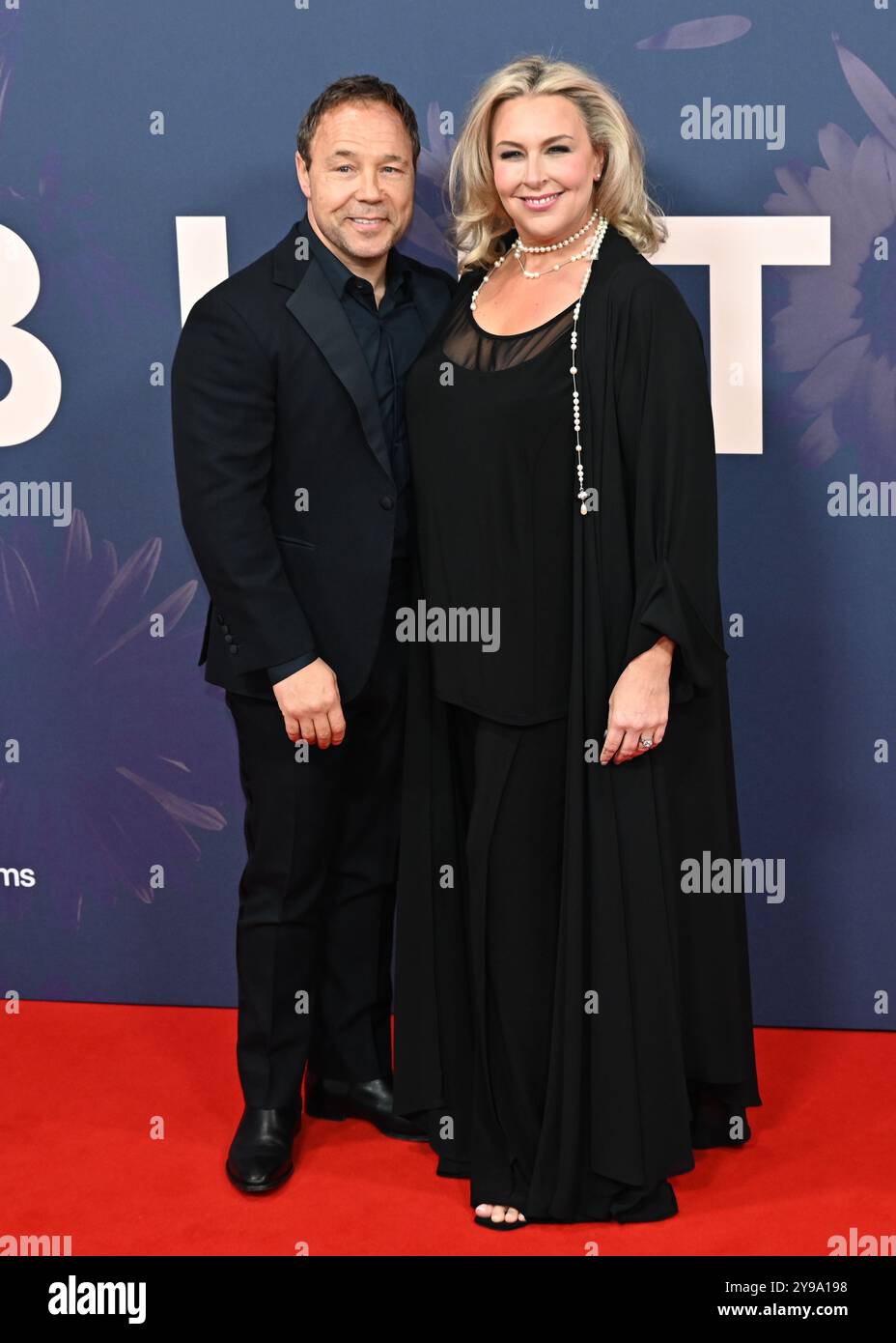 LONDON, UK. 9th Oct, 2024. Stephen Graham and Hannah Walters attends ...