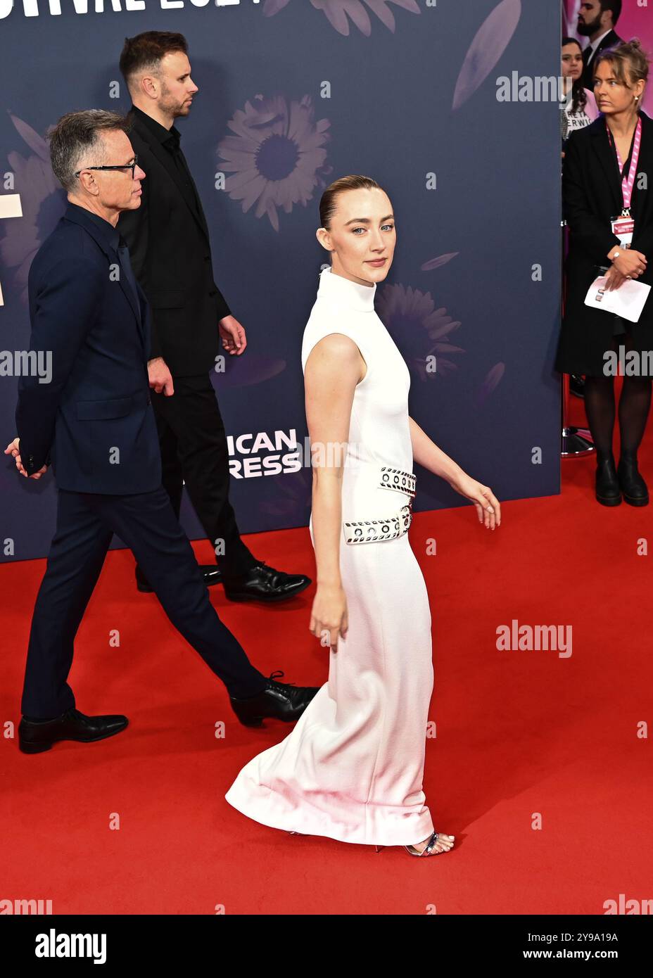 LONDON, ENGLAND: 9th October 2024: Saoirse Ronan attends "Blitz" World ...