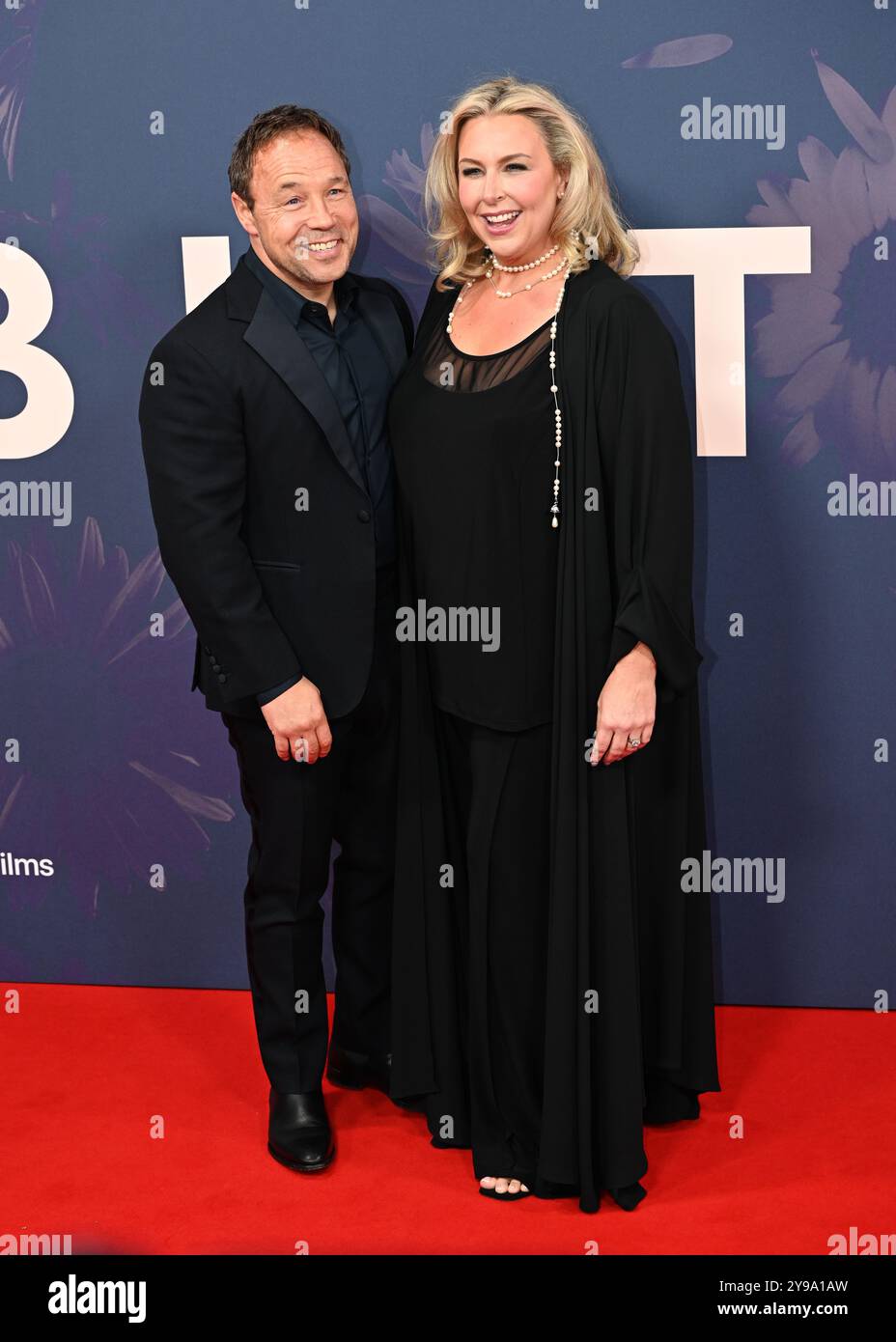 LONDON, UK. 9th Oct, 2024. Stephen Graham and Hannah Walters attends ...