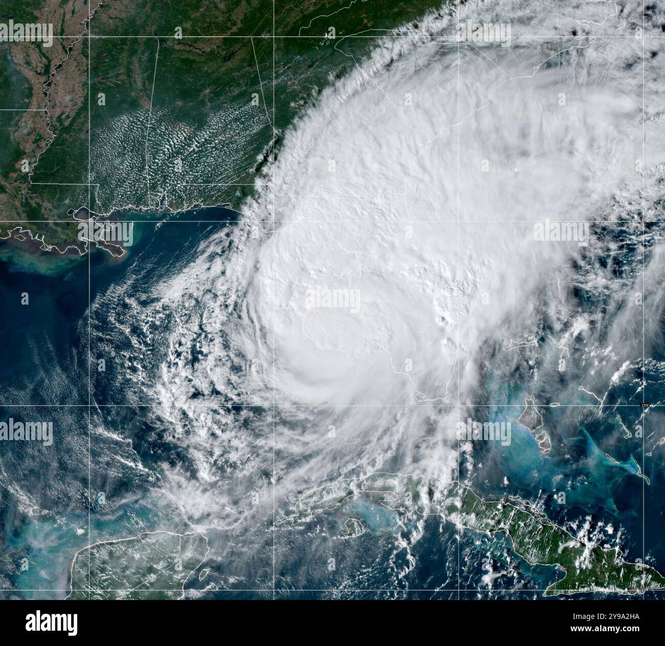 Gulf of Mexico, United States. 09th Oct, 2024. Daylight view of ...