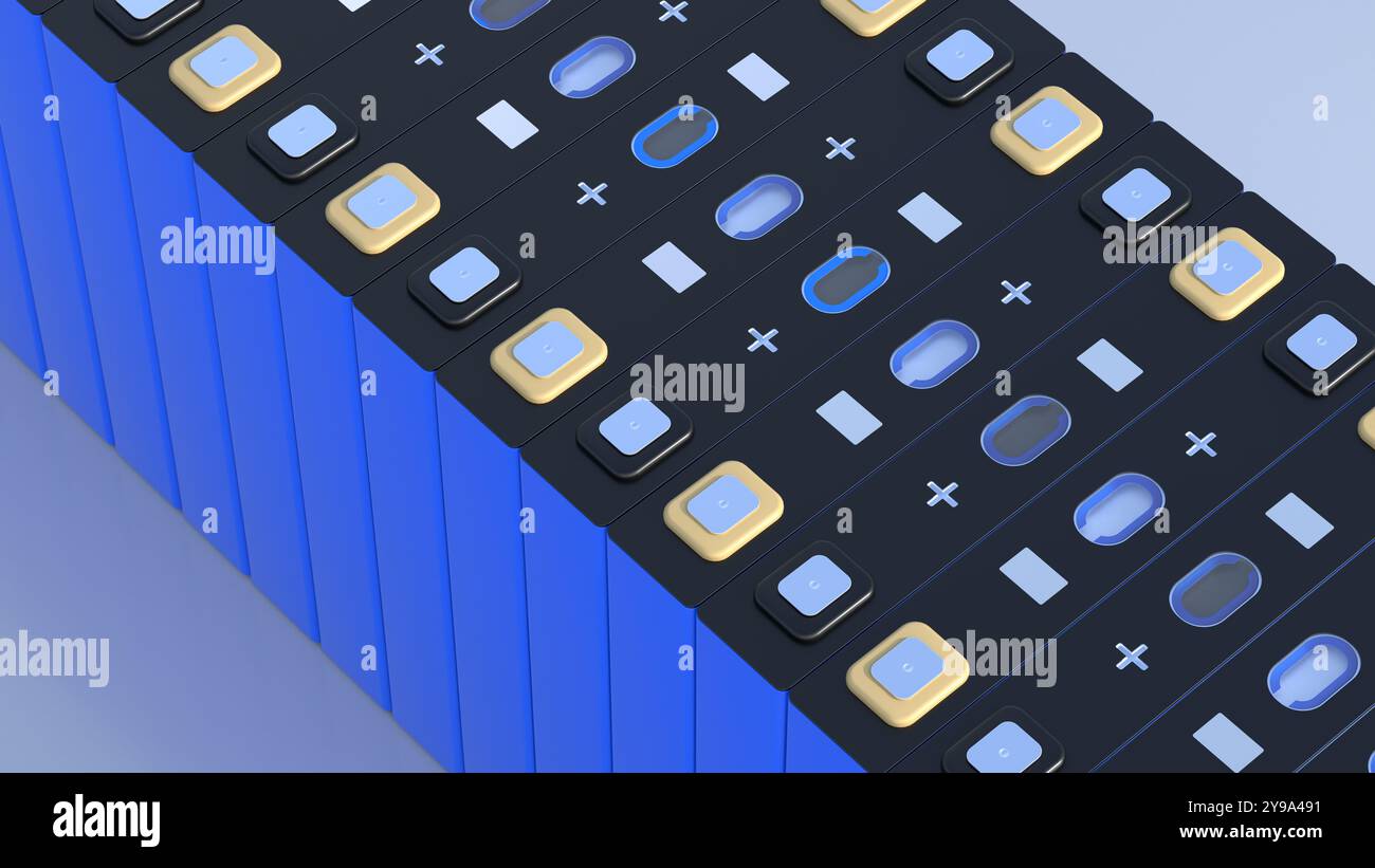 prismatic cells, rectangular lithium ion phosphate LFP battery's for ...