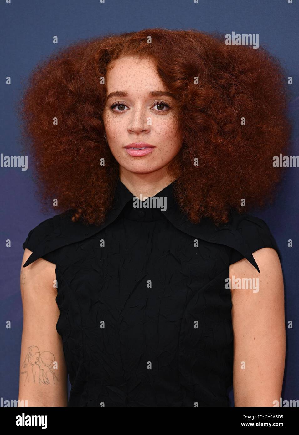 London, UK. October 9th, 2024. Erin Kellyman arriving at the BFI London ...