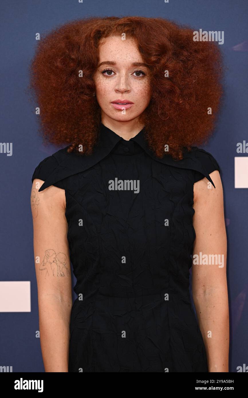 London, UK. October 9th, 2024. Erin Kellyman arriving at the BFI London ...
