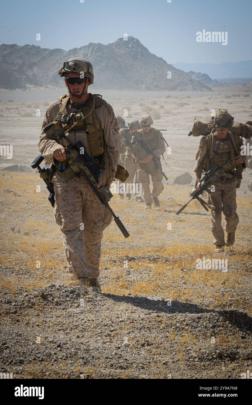 U.S. Marines with 1st Battalion, 2nd Marine Regiment, 2nd Marine ...
