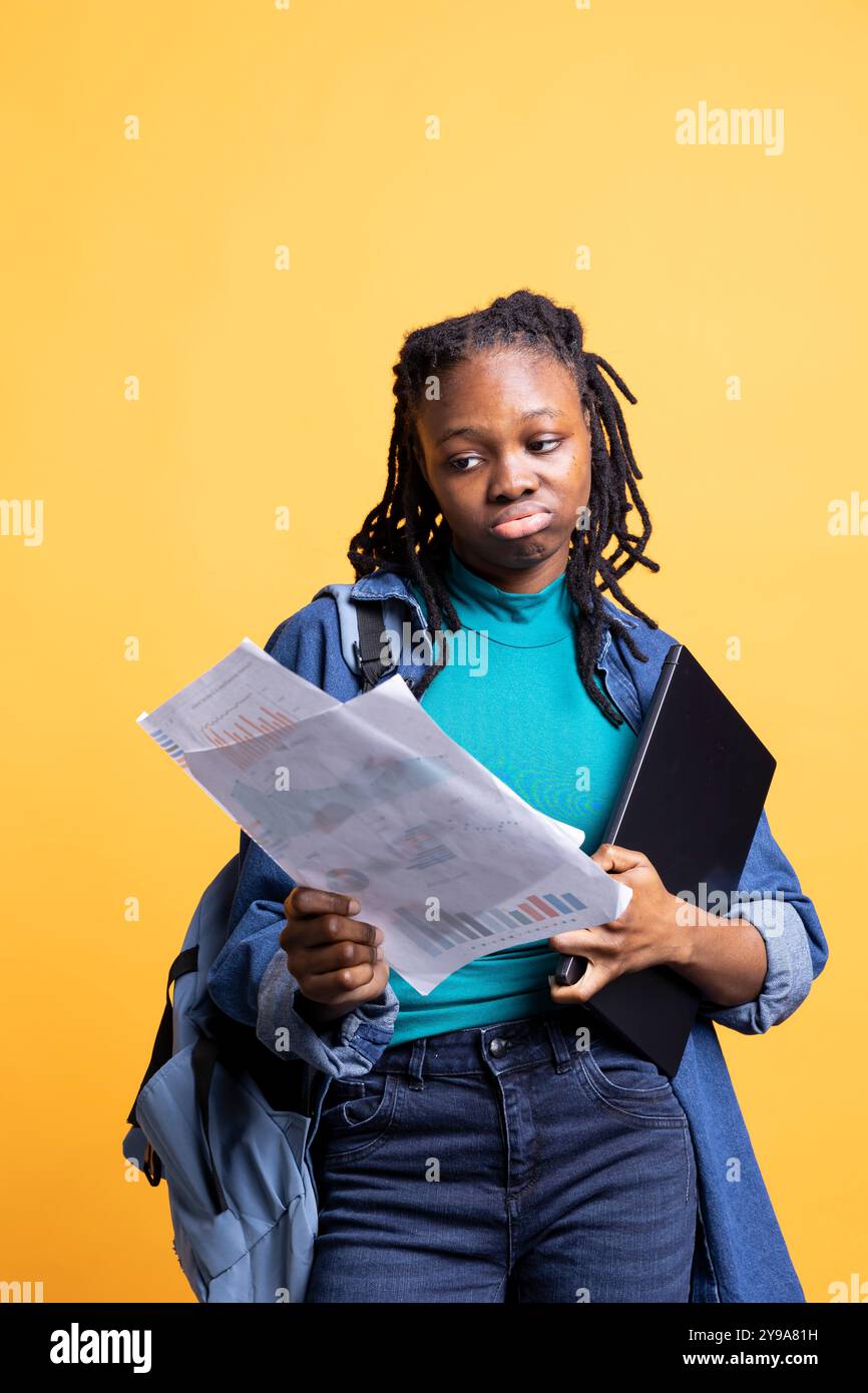 Annoyed small girl in hi-res stock photography and images - Alamy