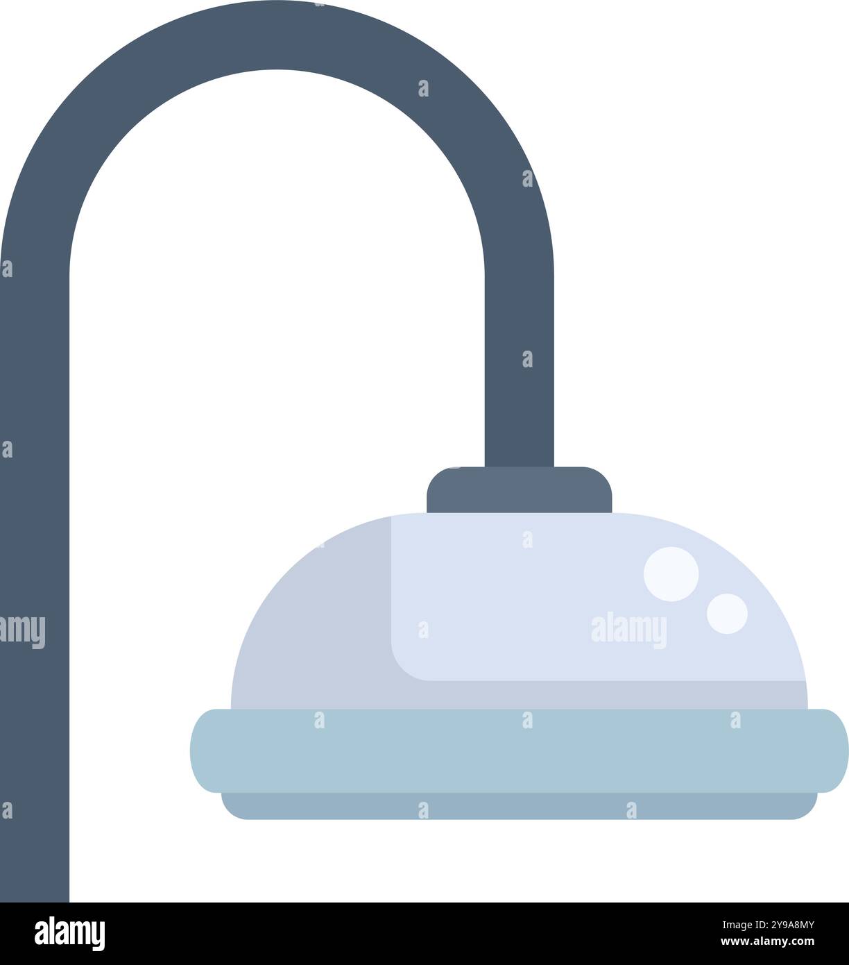 Professional hair steamer standing isolated on white background Stock ...