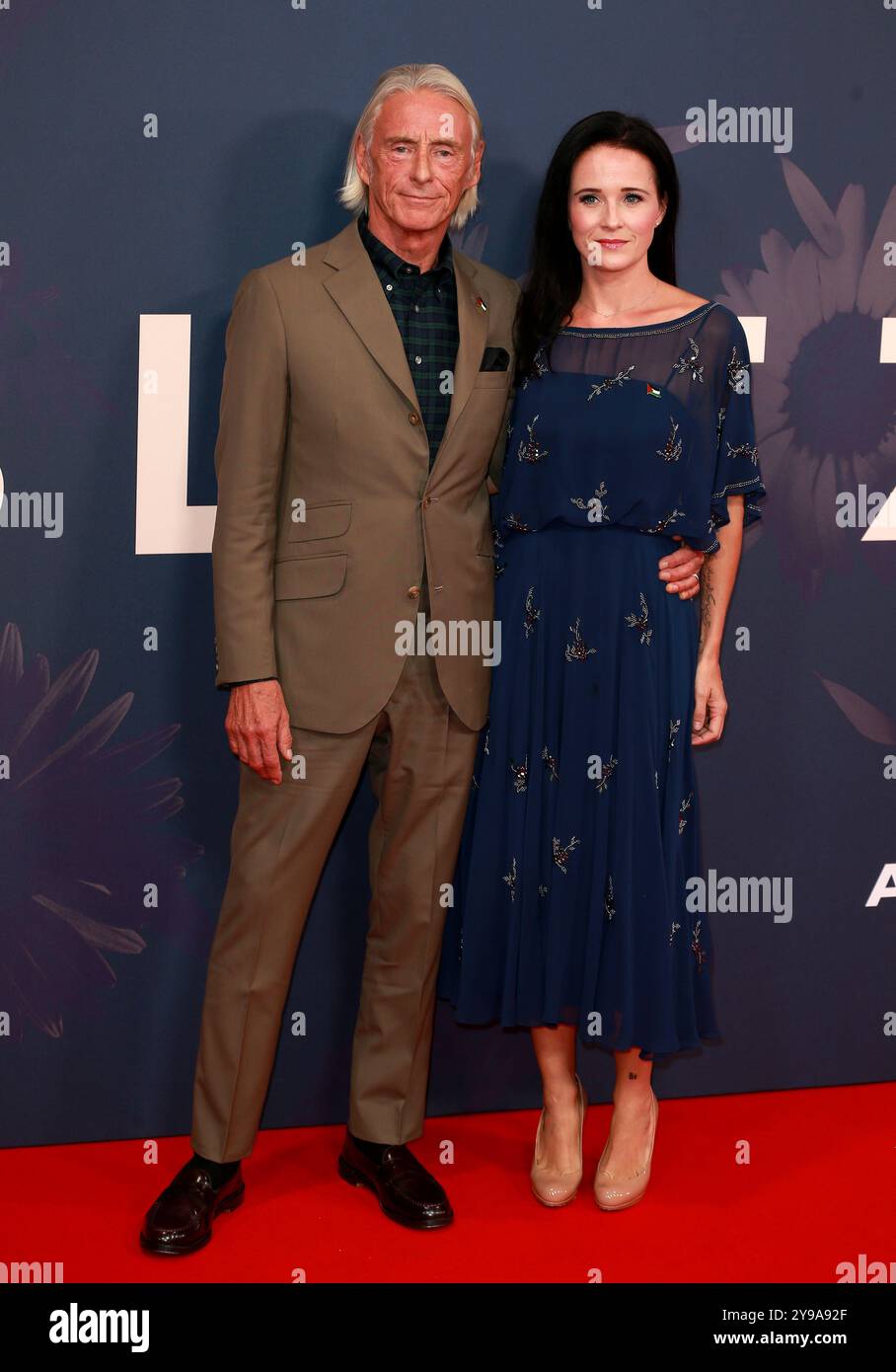 Paul Weller and Hannah Weller attend the "Blitz" World Premiere during ...