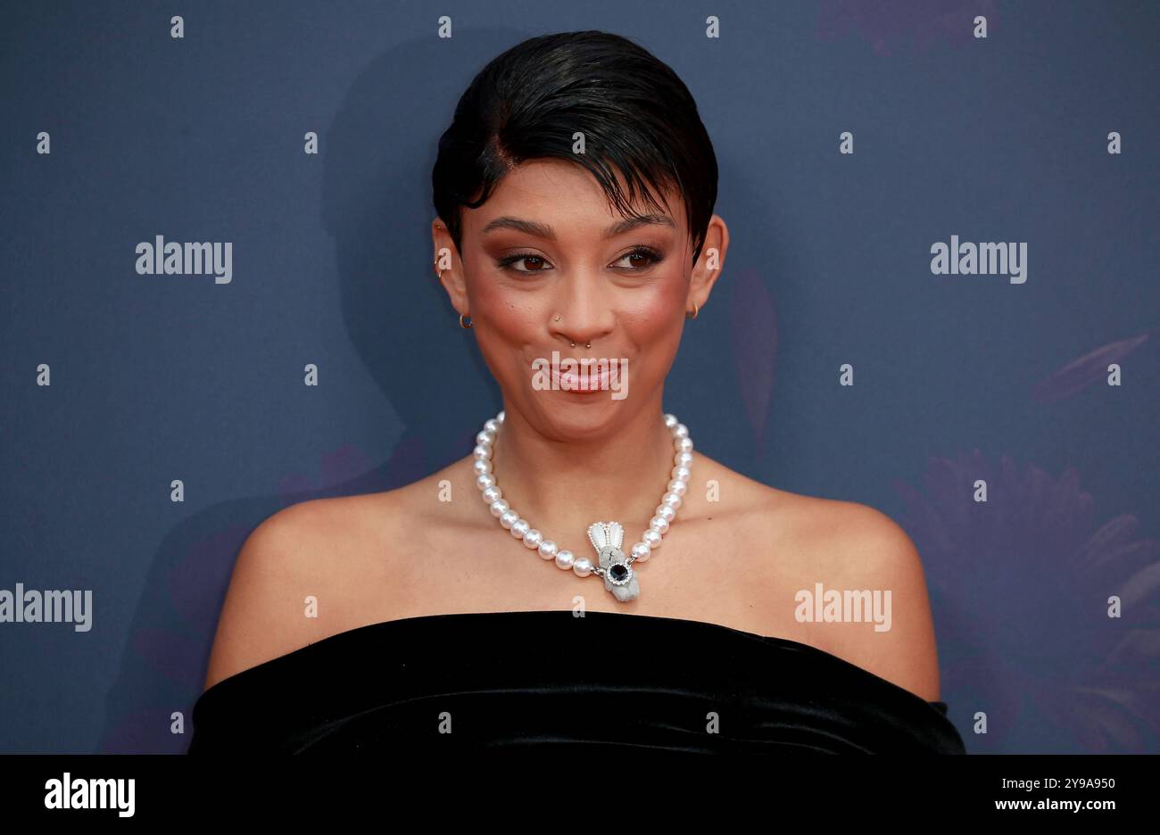 Mica Ricketts attends the "Blitz" World Premiere during the Opening Night Gala of the 68th BFI ...